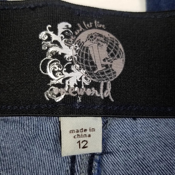 ONE WORLD | Jeans | One World Dark Wash Flexi Waist Skinny Jeans | Poshmark